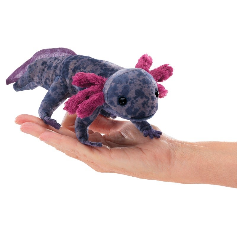 Folkmanis Axolotl Finger Puppet | The Treehouse at Highland Hall